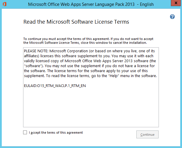Install Office Web Application Server On Server 2012 R2