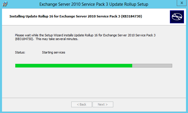 Exchange 2010 - Installing a new Rollup - COLLABORATION PRO Exchange 2010 - Installing a new Rollup - COLLABORATION PRO