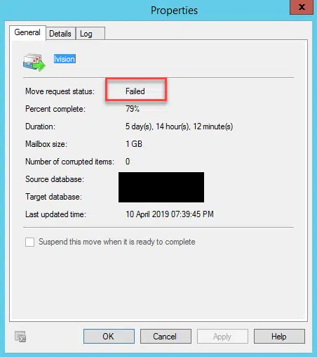 Exchange 2010:- Mailbox move fails - COLLABORATION PRO Exchange 2010:- Mailbox move fails - COLLABORATION PRO