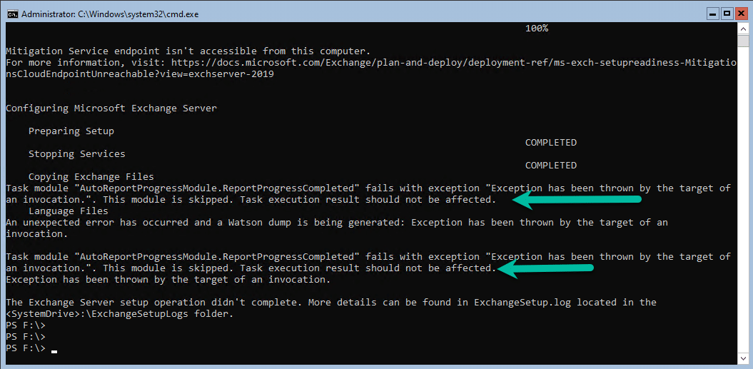Exchange 2019:- Server 2022 strange install errors - COLLABORATION PRO Exchange 2019:- Server 2022 strange install errors - COLLABORATION PRO