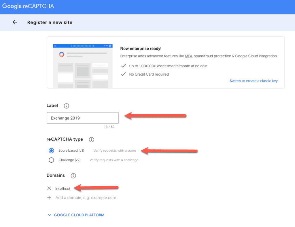 Secure Exchange 2019 OWA with a Google Captcha option. - COLLABORATION PRO